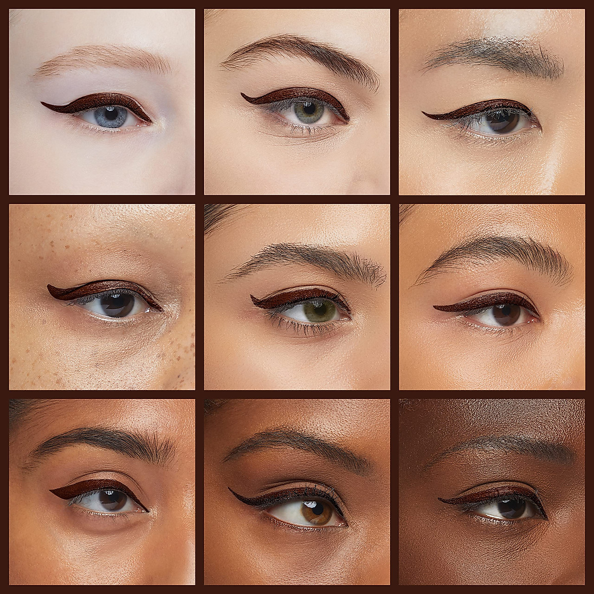 Almay Conditioning Liquid Eyeliner, Longwearing, Waterproof, Hydrating, 20 Brown, 0.03 fl oz.