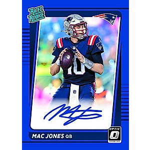 2021 Panini Donruss Optic Football Jumbo Cello Pack (Green Velocity Parallels!) - 12 Trading Cards per Pack