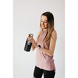 Tahoe Trails Water Bottle, 64 oz, Black