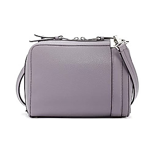 Calvin Klein Collette Top Zip Crossbody, Grey Ridge