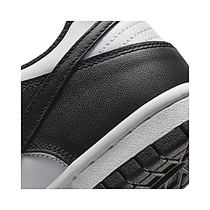Nike Boy's Dunk Low (Big Kid) White/Black/White 4.5 Big Kid M