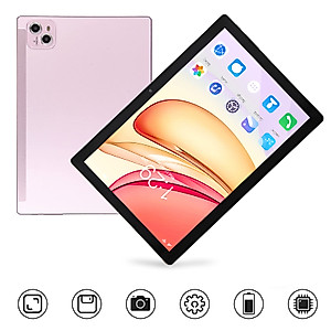 PUSOKEI 10.1 Inch Android 10 Tablet, Kids Tablet, 6GB RAM 128GB ROM, Octa Core CPU, IPS HD Touch Screen, 8+16MP Camera, 2.4G/5G WiFi, Bluetooth 5.0, Dual Speakers, 7000mAh Battery
