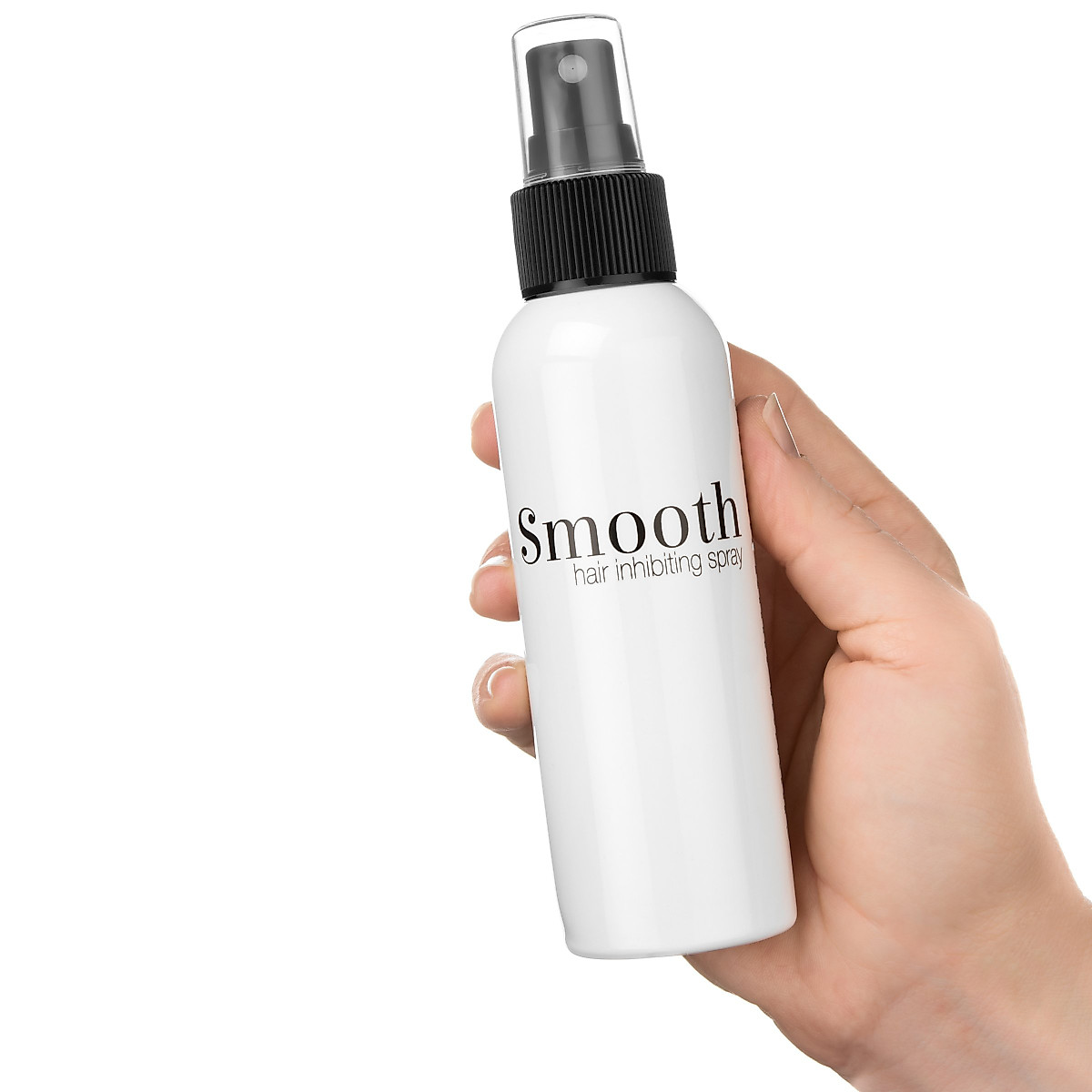 Smooth - Best All Natural Hair Growth Inhibitor Spray After Body Face Hair Removal Permanently Minimizes Regrowth Women Men Sensitive Skin 4.3 fl oz