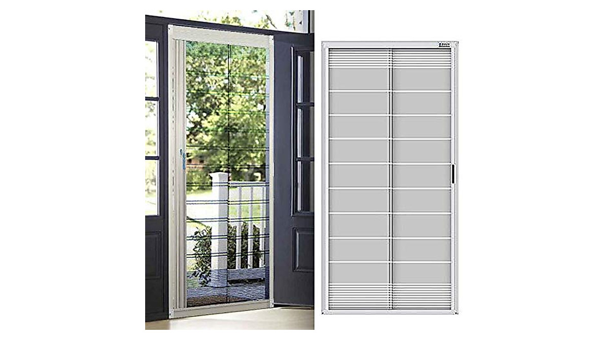 Custom Cut Aluminum Retractable Screen Door - Winsharp