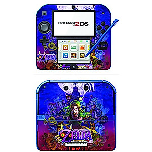 Majora's Mask Game Skin for Nintendo 2DS Console