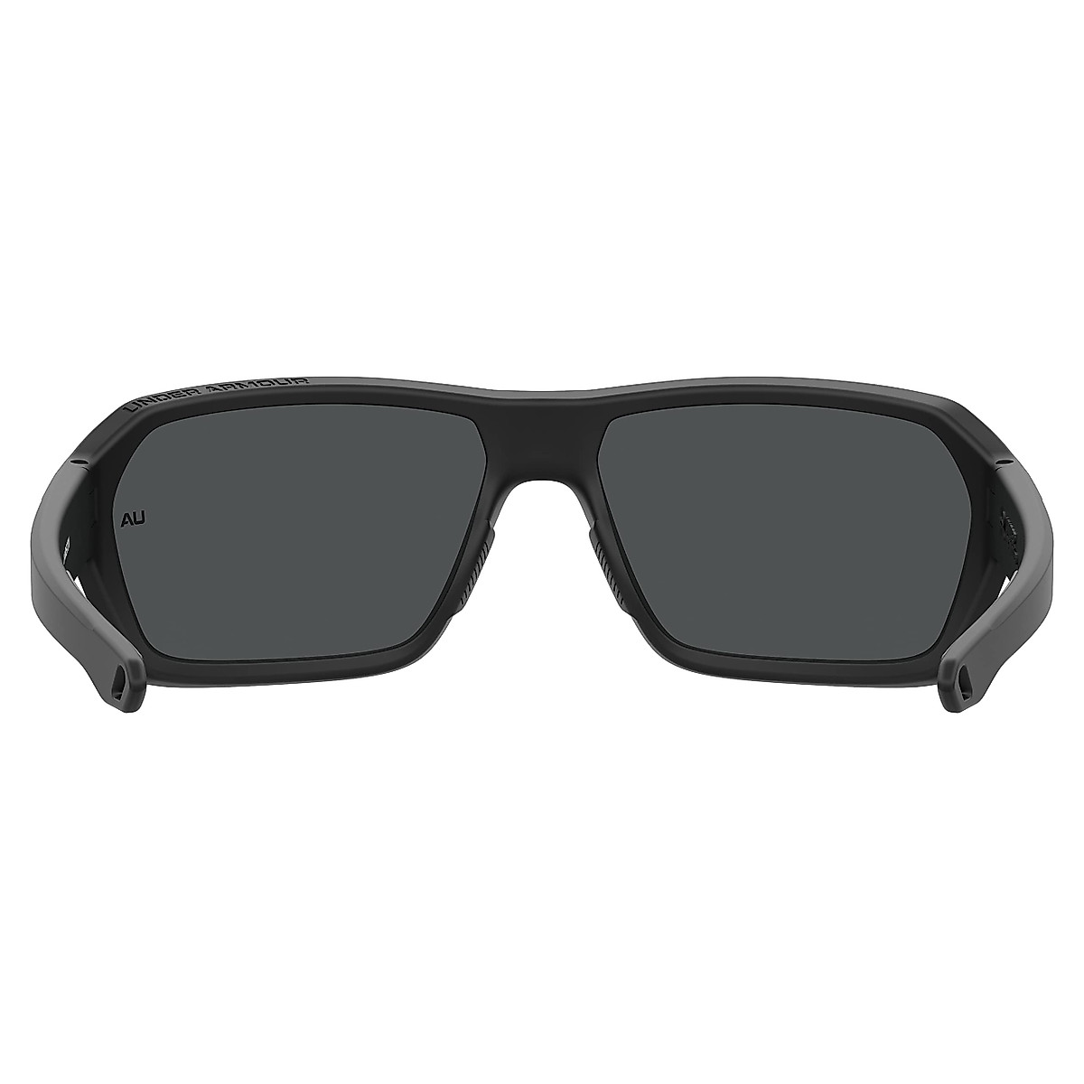 UA Recon Square Sunglasses, Matte Black Frame w/ Gray Lenses (1374555)
