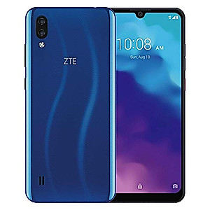 ZTE Blade A5 2020 (32GB, 2GB) 6.09" HD Edge to Edge Display, 3200mAh Battery, Dual SIM GSM Unlocked US 4G LTE (T-Mobile, AT&T, Metro, Straight Talk) International Model (Blue) (Renewed)
