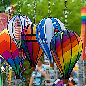 TecUnite 10 Pack Swivel Hooks Clips Smooth Spinning Dual Clip Hanging Windsock Wind Spinners Wind Chimes Crystal Twisters Party Supply