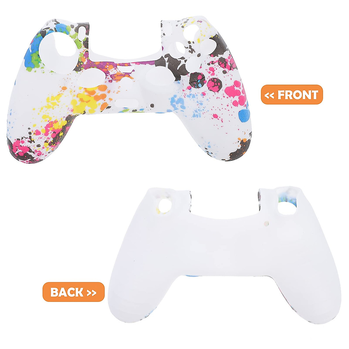 SOLUSTRE Handle Cover Gamepad Skin Case Gamepad Protector Cover Controller Cover Gamepad Case Controller Skin Protector Protective Silicone Case Protection Cap Drone