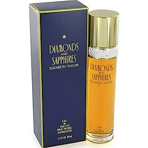 DIAMONDS and SAPHIRES by Elizabeth Taylor Eau De Toilette Spray 3.4 oz Women