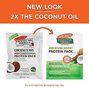 Palmer's Coconut Formula Moisture Boost 2.1 Oz. Protein Pack (12 Pieces) (62ml)