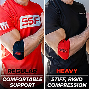 SERIOUS STEEL FITNESS Compression Cuff | Arm, Bicep, Calf and Elbow Compression Sleeve (Black, 3X-LARGE)