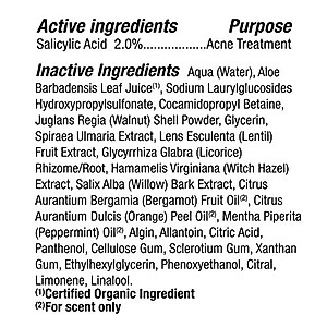 Alba Botanica Acnedote Maximum Strength Face & Body Scrub, 8 Oz