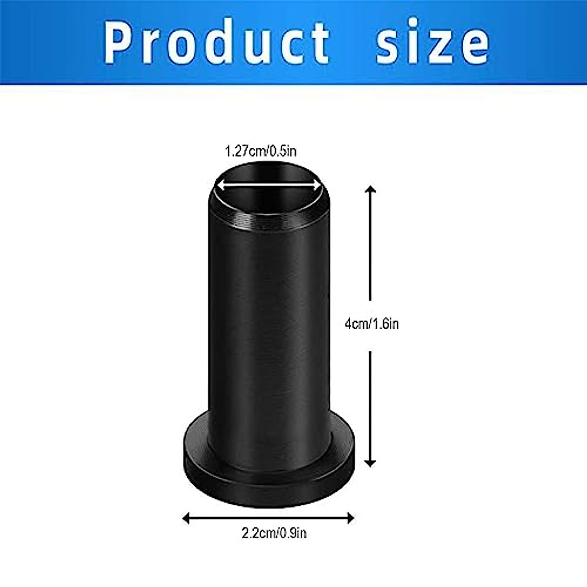 Lock Sleeve, 4-Pack/8-Pack Oar Collars Nylon Oar Sleeve For Oar Protector Durable Easy To Roll-On Oar Sleeve Boat Lock Clip Hardware Socket Boat Tool Holder Paddle Lock Sleeve Nylon Paddle Lock Socket