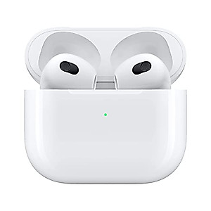 Apple AirPods with Lightning Charging Case (3rd Generation) (Renewed)