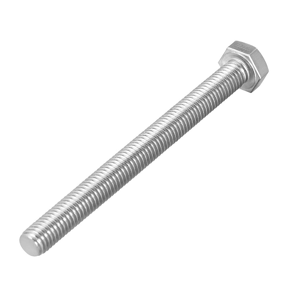 uxcell M8x90mm Hex Bolts 304 Stainless Steel Hexagon Screw Bolt 6pcs