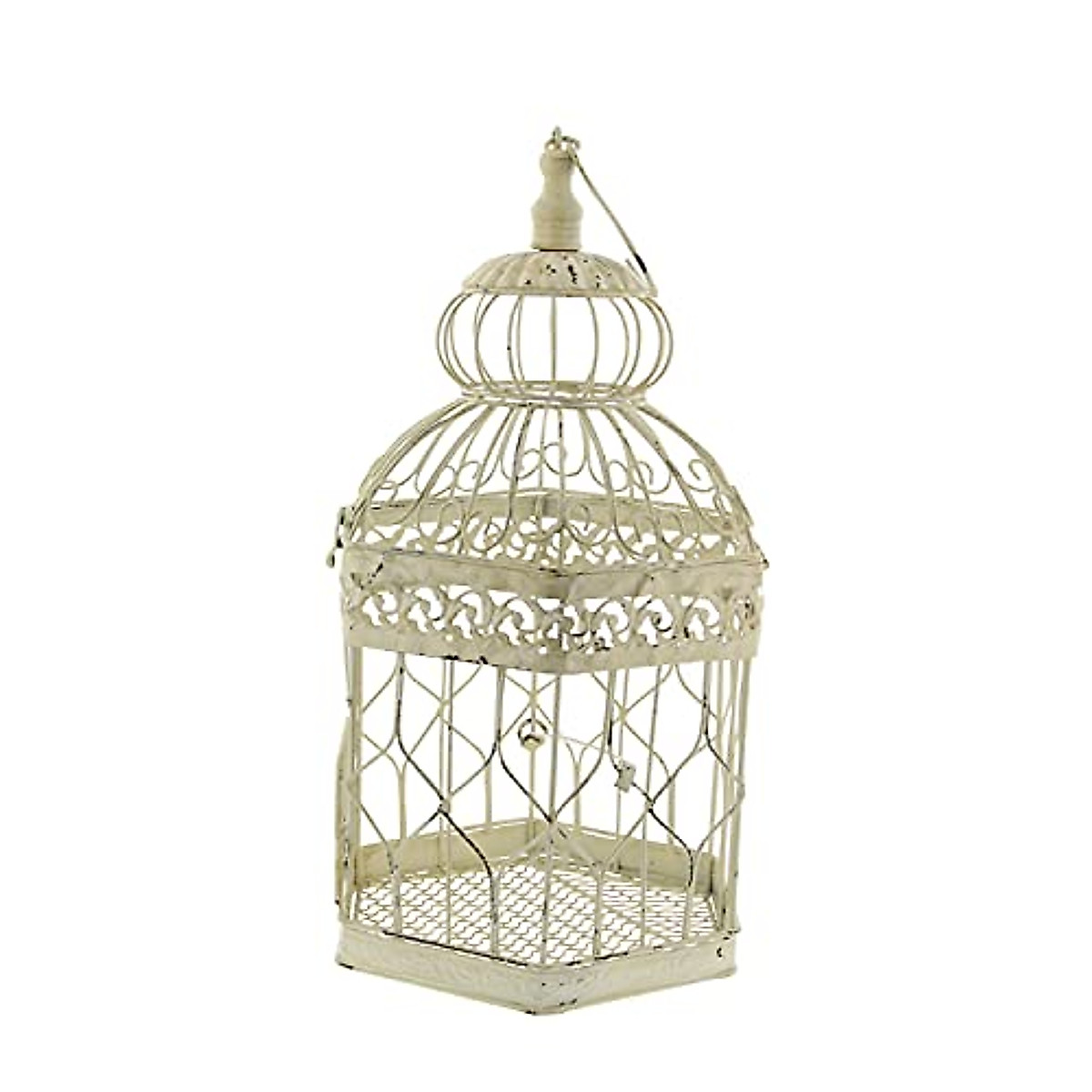 Bellaa Metal Bird Cage 21 Inch 18 Inch and 14 Inch Set of 3
