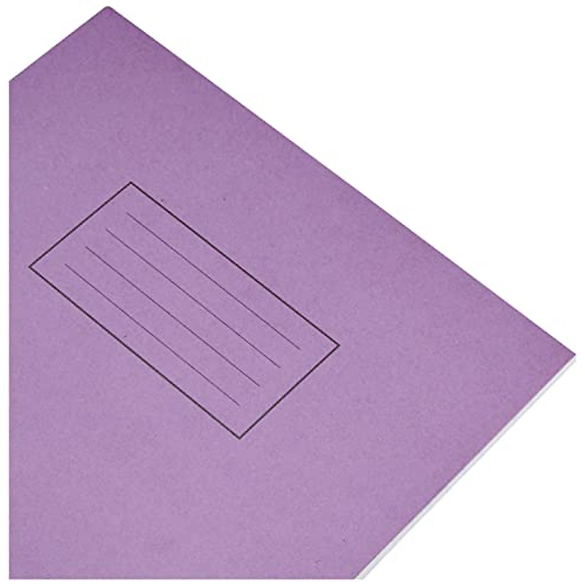 Silvine Exercise Book Ruled and Margin 80 Pages A4 Purple Ref EX111 [Pack of 10]