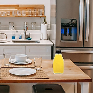 Alipis Seasoning Bottles 4pcs Honey Bottle Glass Jar Jam The Pet Jar Sugar Pot