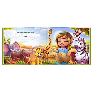 Personalized Name Story Book - Personalized Children's Book with Name On Every Page - Your Child is The Star of The Story - Book for Kids Aged 0-7