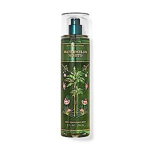 Bath & Body Works Watermelon Mojito Fine Fragrance Mist 8 Fluid Ounce Body Spray