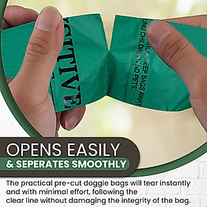 Pawsitive Supplies Eco-Friendly Poop Bags - 270 Bags Made from Cornstarch, Unscented and Perfect for Your Daily Walks