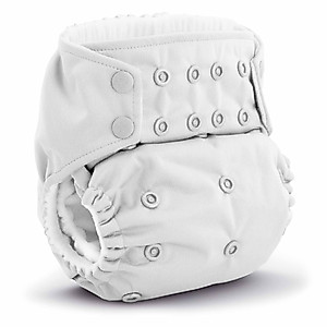 Kanga Care Rumparooz G3 Cloth Diaper Reusable One Size Pocket Diaper Patented Inner Double Gusset 2 pcs Microfiber Insert Soaker (6-55+ lbs) - Dandelion