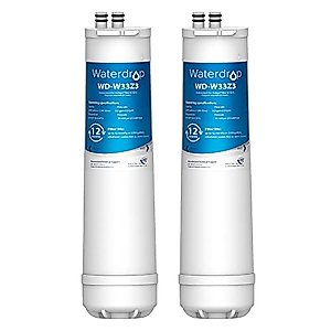 Waterdrop RC 3 EZ-Change Advanced Water Filter Replacement, Replacement for Culligan RC-EZ-3, IC-EZ-3, US-EZ-3, RC-EZ-1, Brita USF-201, USF-202, DuPont WFQTC30001, WFQTC70001, 2K Gallons (Pack of 2)