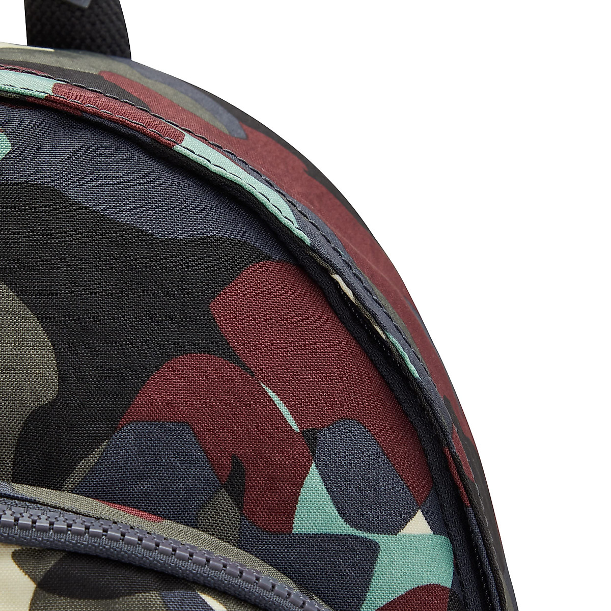 Kipling Women's Paola Mini Backpack, Compact, Versatile, Lightweight Nylon Daypack, Camo L Tonal, 8.75''L x 11.25''H x 4''D