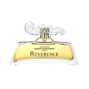 Reverence by Princesse Marina de Bourbon | Eau de Parfum Spray | Fragrance for Women | Sweet Floral Scent with Notes of Spicy Pepper, Rose, and Musk | 100 mL / 3.3 fl oz