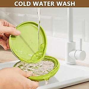 Saxialy Vibrant and Stylish Silicone Fruit Storage Containers - 4pcs Reusable Food Storage Boxes for Onion, Avocado, Tomato, Lemon