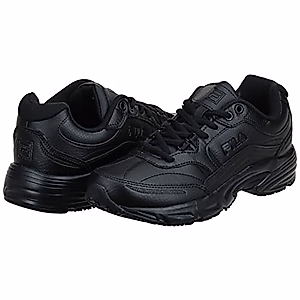 Fila Men's Memory Workshift -m Shoes,Black/Black/Black,9.5 4E US