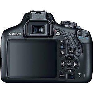 Canon EOS Rebel T7 DSLR Camera with Canon EF-S 18-55mm f/3.5-5.6 is II Lens + 64GB Memory Card + Case, Card Reader & More (Renewed)