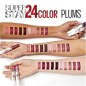 Maybelline SuperStay 24, 2-Step Liquid Lipstick, Extreme Aubergine