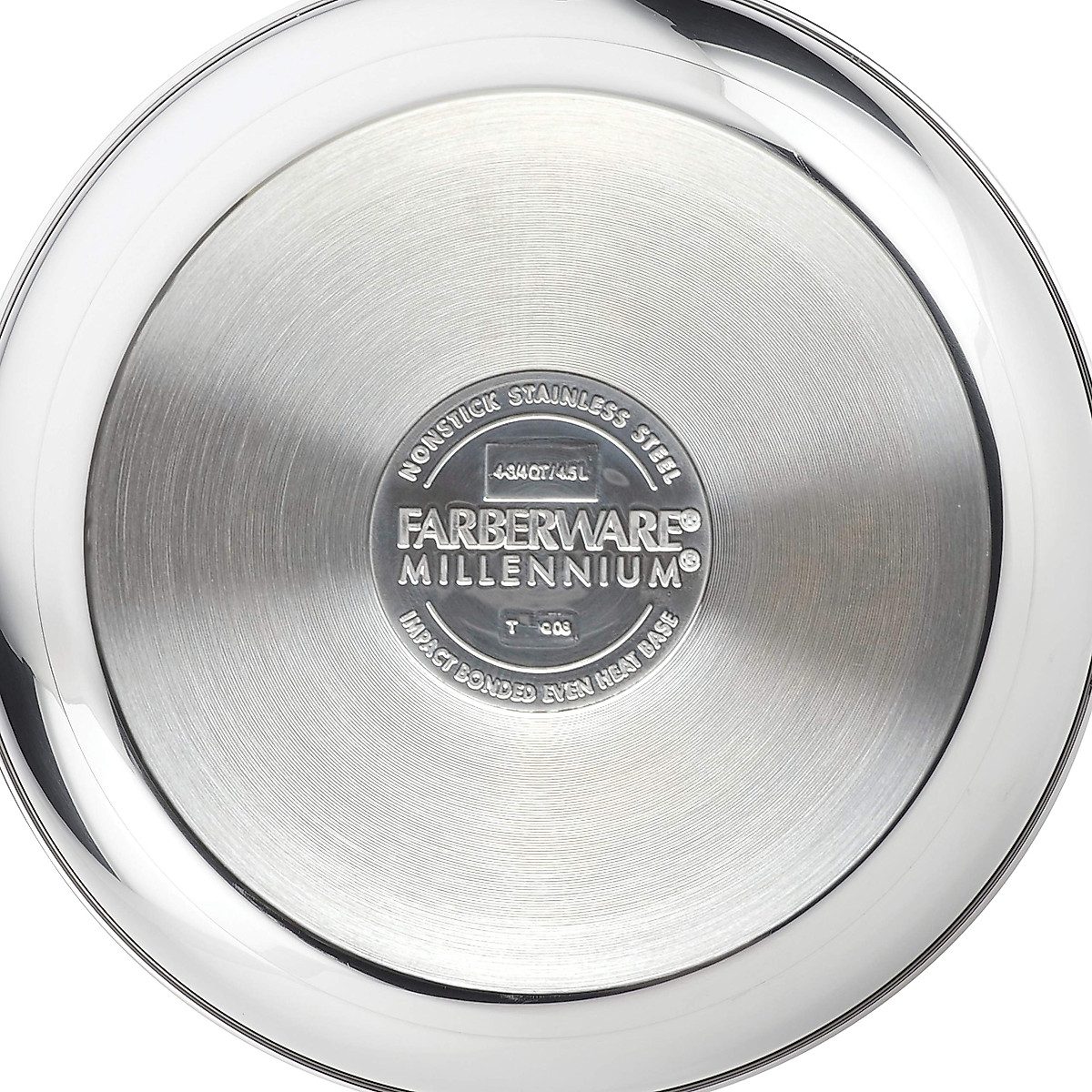 Farberware Millennium Stainless Steel Cookware Pots and Pans Set, 10 Piece