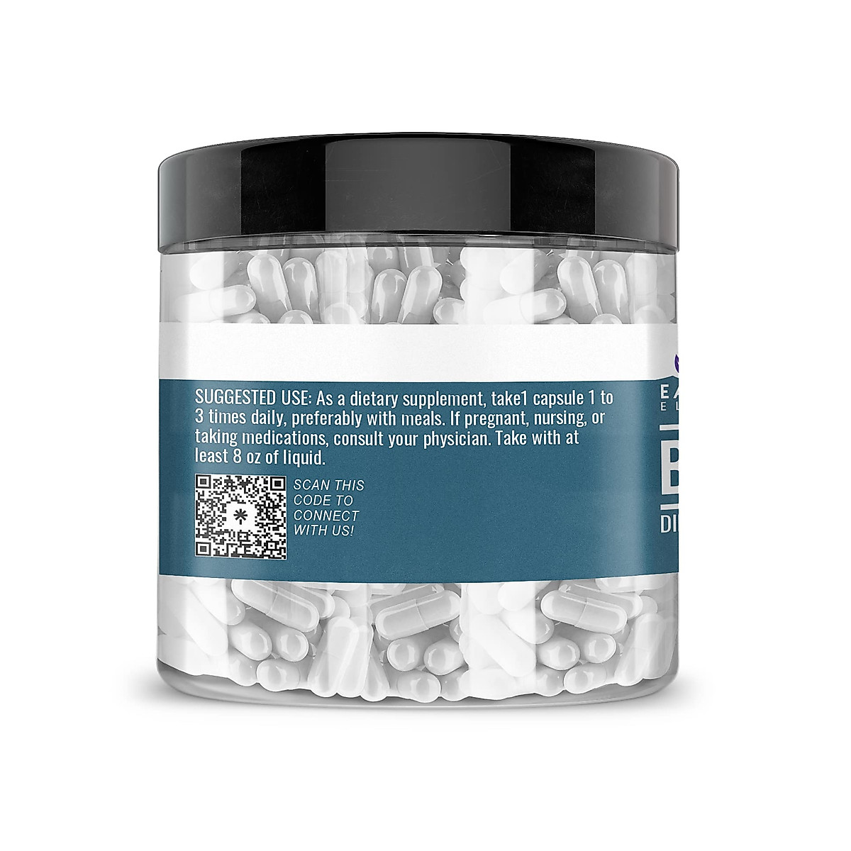 Earthborn Elements Betaine HCL, 200 Capsules, Lab-Tested, No Filler or Additives