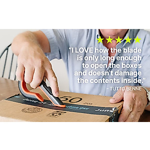 Slice - 10400 Box Cutter, 3 Position Manual Button with Ceramic Blade, Locking blade