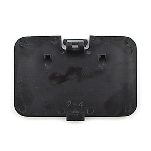 Replacement Jumper Pak Memory Expansion Door Cover Lid Part for Nintendo 64 N64 (Black)