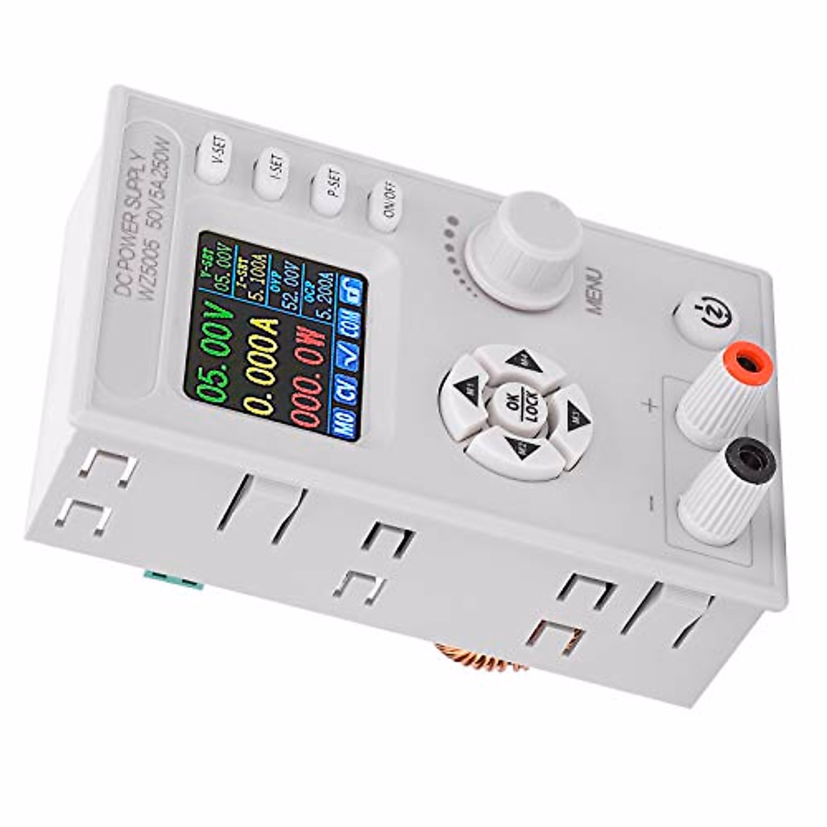 21 * 11 * 9 DC Regulated Power Supply Digital Control Adjustable LCD Screen 4 Digit Display DC6-55V WZ5005 Adjustable Power Supply DC Variable Power Supply