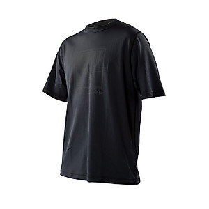 Body Glove Men's Loose Fit Short Sleeve Rash Guard Tops, Black, Small