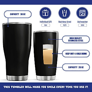 CUBICER Personalized Tumbler Travel Cup With Lid Insulated Mug Casino Theme Gifts For Men Coffee Mug Funny Sayings Double Wall Tumblers Wine Stainless Steel Cups At Christmas Birthday