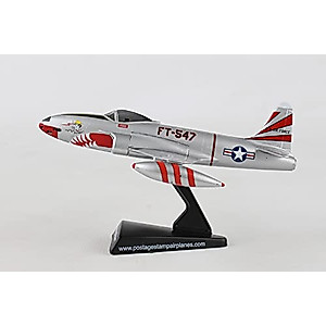 Daron Postage Stamp F-80 Shooting Star Evil Eye Fleagle/Miss Barbara Ann 1/96 Scale, Silver