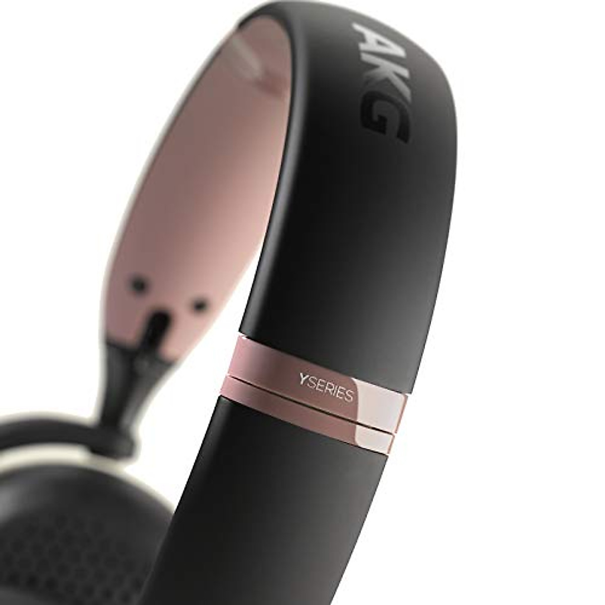 AKG Y500 On-Ear Foldable Wireless Bluetooth Headphones - Pink (US Version)