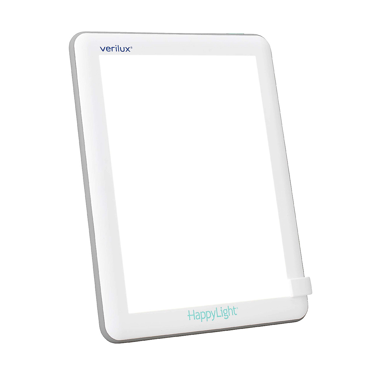 Verilux® HappyLight® Lucent - UV-Free LED Light Therapy Lamp, Bright White with 10,000 Lux, Detachable Stand, and Wall Mountable