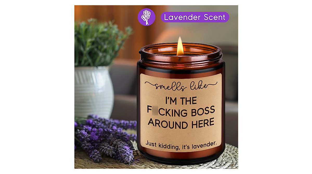 Funny Boss Gift Candle for All Occasions
