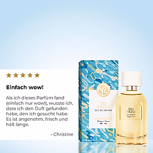 Yves Rocher Sel d'Azur Eau de Parfum, Women’s Citrusy Scent Reminiscent of Blue Skies and the Sea, 1.01 fl. oz