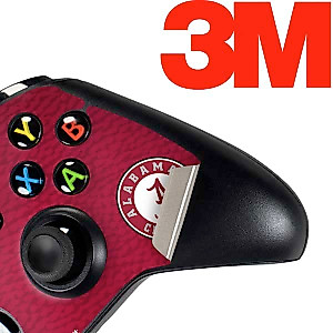 Skinit Decal Gaming Skin compatible with Xbox One Controller - Officially Licensed College University of Alabama Seal Design