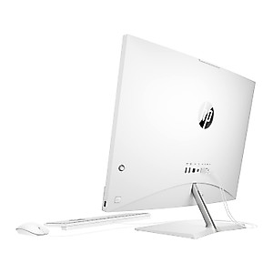 HP Pavilion All-in-One Desktop, 27" FHD Touchscreen Display, 12th Gen Intel Core i7-12700T, 20GB RAM, 1TB SSD, Wi-Fi 6, Webcam, HDMI, RJ-45, Wired Keyboard & Mouse, White, Windows 11 Home