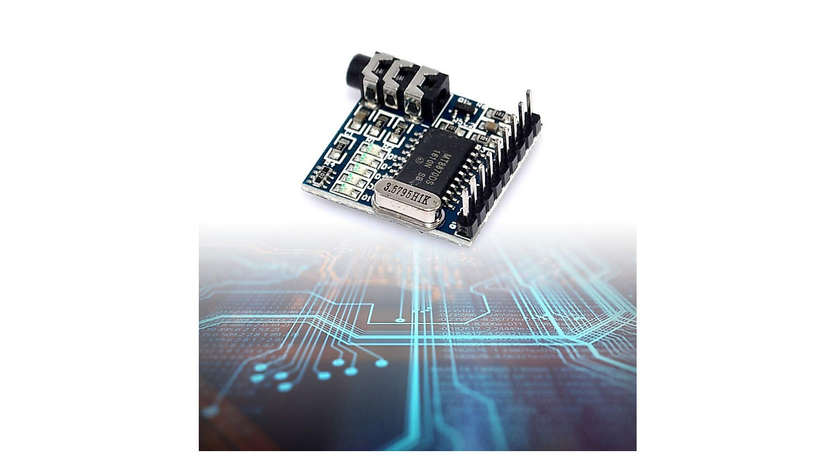 KOOBOOK 5Pcs MT8870 DTMF Voice Decoder Module for Arduino