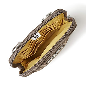 Baggallini womens Bryant Pouch With Rfid Handbags, Portobello, One Size US